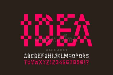 Modern Font Design Stock Vector Illustration Of Native 253892892