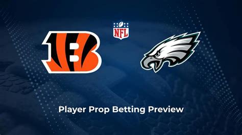 Bengals Vs Eagles Player Props And Odds Week 8 Jessamine Journal