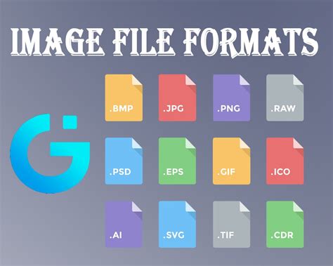 Image File Formats When To Use Each File Type