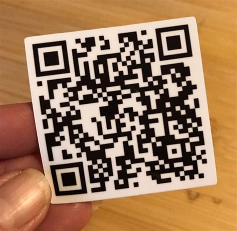 Rick Roll Qr Code Sticker X Inch Waterproof Vinyl For Car Laptop Tumbler Joke Sticker