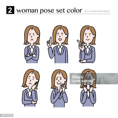 여성 상체 포즈 세트 20 29세에 대한 스톡 벡터 아트 및 기타 이미지 20 29세 25 29세 30 34세 Istock