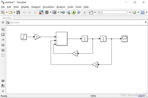 matlab simulink建模与仿真 第一章（simulink入门） csdn博客