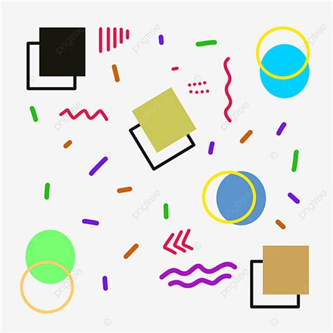 멤피스 디자인 패턴 일러스트 무늬 배경 멤피스 Png 일러스트 및 Psd 이미지 무료 다운로드 Pngtree