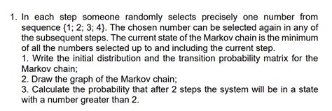 solved 2 a continuous time markov chain consisting of two