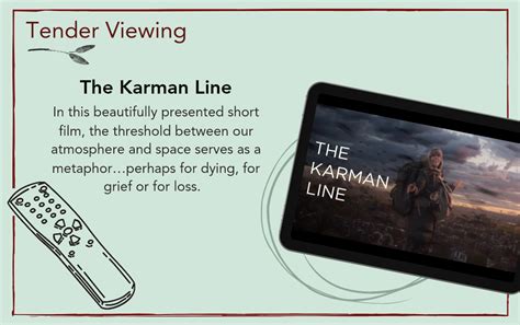 Short Film Review The Karman Line Tender Canberra