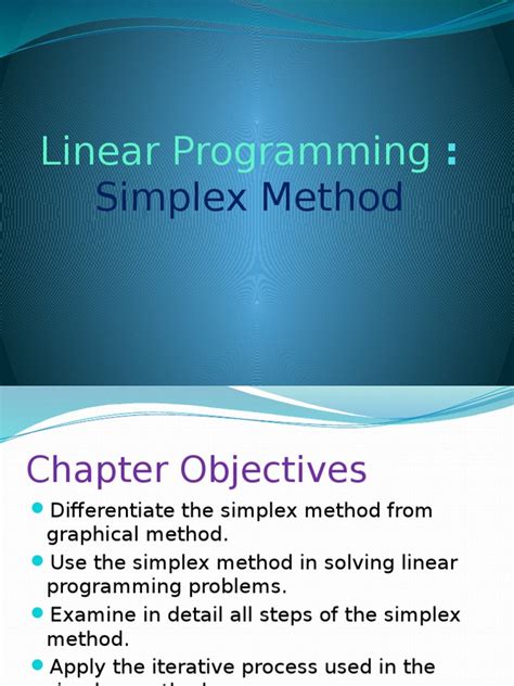 Linear Programming Pdf Linear Programming Computational Science