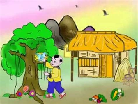 Dành Cho Trẻ Vẽ Tranh Minh Họa Truyện Cổ Tích Quả Bầu Tiên Vui Và Dễ Thương