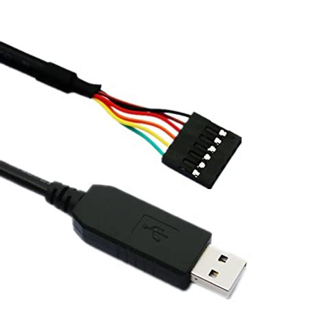 Jxeit FTDI TTL 232R 3V3 USB To TTL Serial Cable 3 3V 6 Way USB To UART