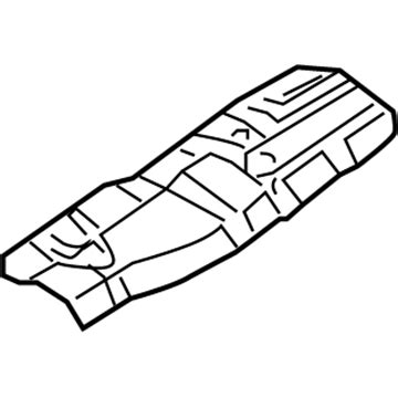 Genuine Nissan Titan Exhaust Heat Shield