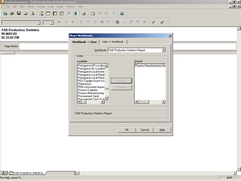 Oracle Discoverer Tutorial