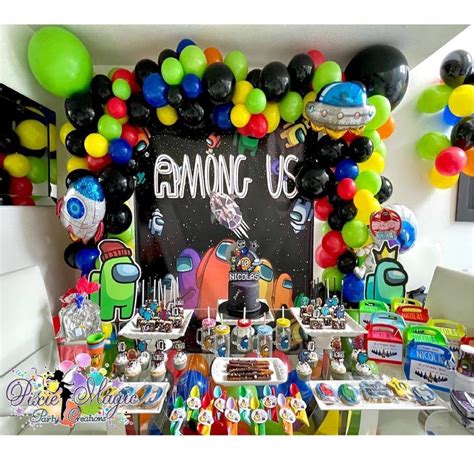 Among Us Birthday Party Ideas Are Based On Strategy Space Themed Game