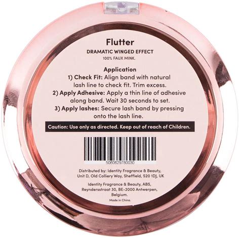 Oh My Lash Faux Mink Strip Lashes Flutter Plastic Re Useable Case