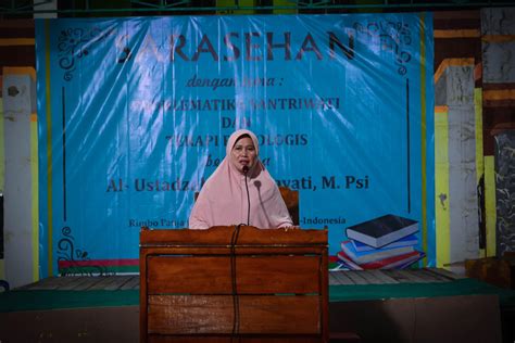 Terapi Psikologis Bersama Al Ustadzah Laili Inayati M Psi Pondok
