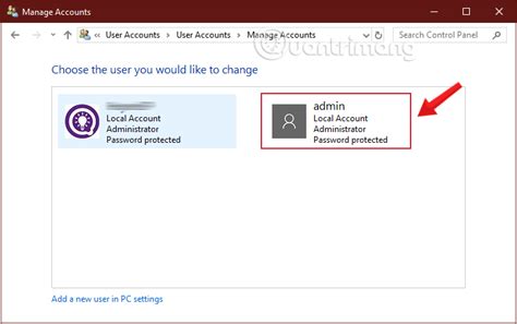 Hướng dẫn 5 cách xóa tài khoản User trên Windows 10 QuanTriMang