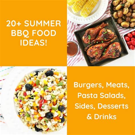 20 Summer Bbq Food Ideas A Pretty Life In The Suburbs