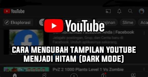 Cara Mengubah Tampilan Youtube Menjadi Hitam Dark Mode Di HP Android