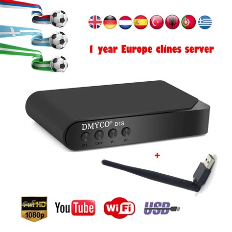 HD DVB S Satellite Receiver Full P Receptor D S Decoder Support YouTube Clines With USB
