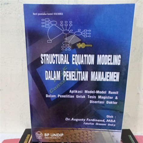 Jual Structural Equation Modeling Dalam Penelitian Manajemen By Augusty