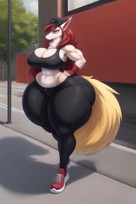 Big Muscles 脂肪 正面図ヘンタイAIポルノ