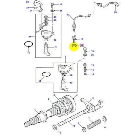 Locnut Reverse Diff Lock Switch Series Forever