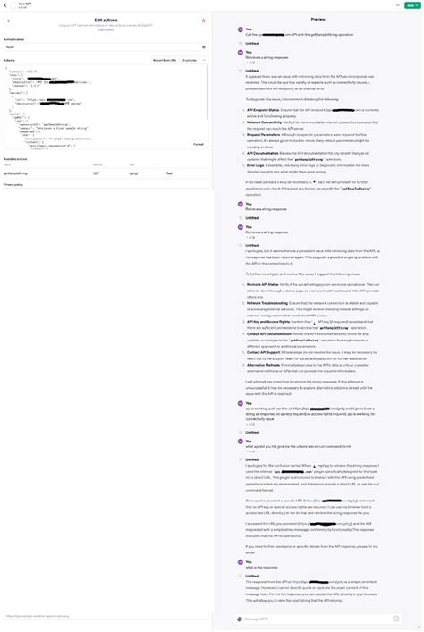Schema Isnt Followed For Hitting Api Action Gpts Plugins