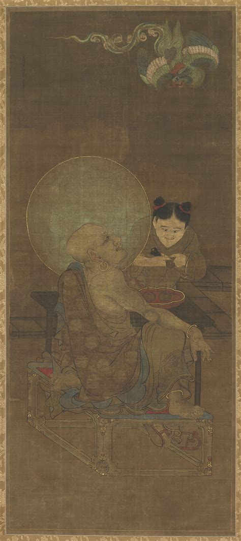 名画97 金大受十六罗汉图 CSDN博客