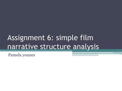 Assignment 6 Ppt