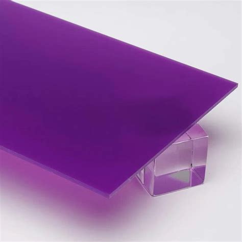 Tinted Plexiglass Plastic Sheet High Gloss Eco Friendly Glowing