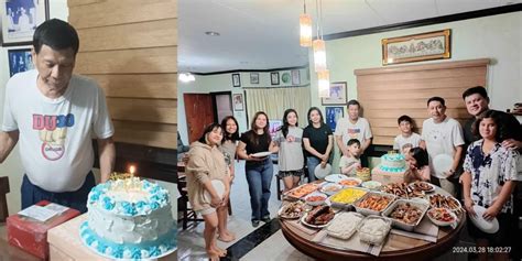 Former President Rodrigo Duterte Celebrates 79th Birthday The