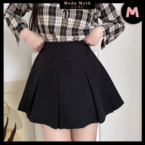 Jual Modamyth Tp07 Skort Wanita High Quality Celana Rok Highwaist Hw