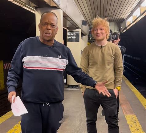 New York Subway Singer Joined By Ed Sheeran Mid Song You Just Made My Day