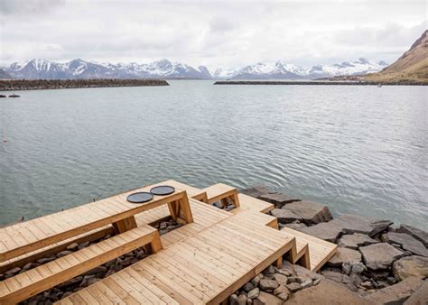 This Wooden Sauna Steps Over The Norwegian Landscape