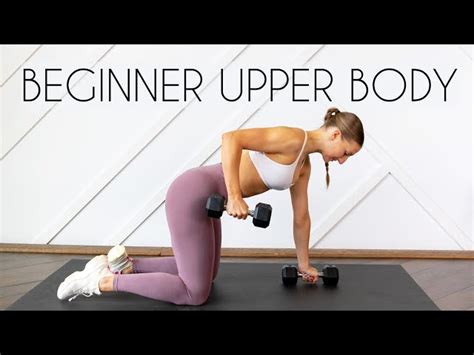 Beginner Upper Body Dumbbell Workout Routine Eoua Blog