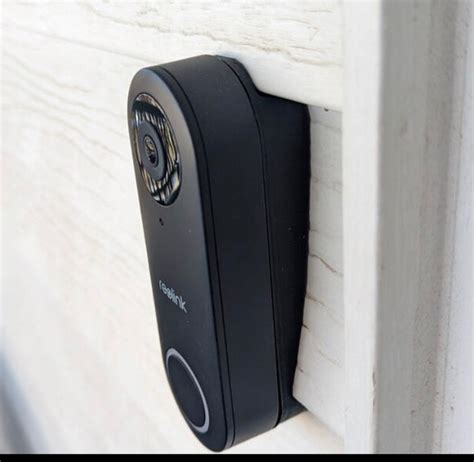 Reolink Poe And Wifi Smart Video Doorbell Mount For Vinyl Hardi Board