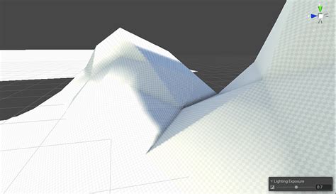 jagged shadow edges on low poly models using urp baked lighting unity