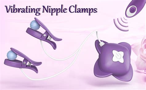 Amazon Com Nipple Toys Vibrator Sex Toys Vibrating Nipple Clamps Women Sex Toys BDSM
