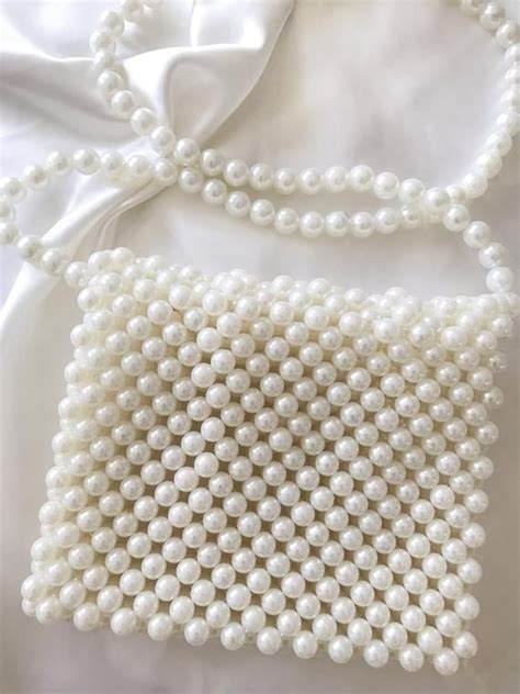 Beaded Bag Handmade Beaded Bag Retro Beaded Bag Vintage Etsy Beaded