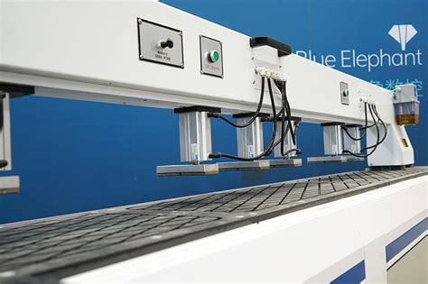 Four Process Cabinet Door CNC Drilling Machine Blue Elephant CNC Machinery