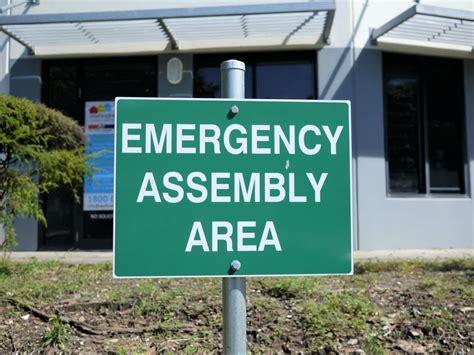 Assembly Area Sign Fire Safety Australian Fire Protection