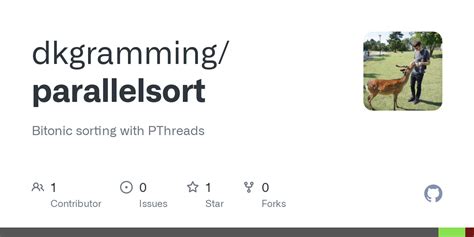 GitHub Dkgramming Parallelsort Bitonic Sorting With PThreads