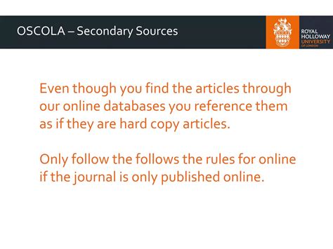 Oscola Referencing Guide Pptx