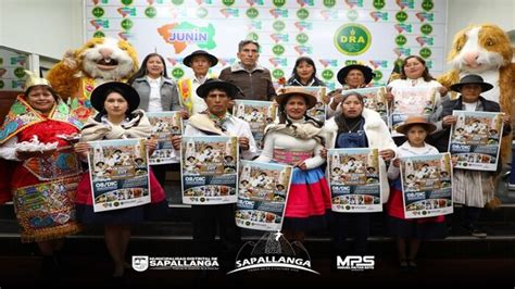 Presentación En Conferencia De Prensa De La Viii Feria Del Cuy And V
