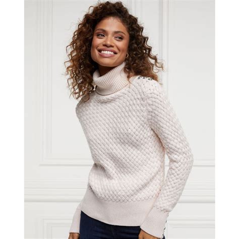 Holland Cooper Basket Weave Jumper