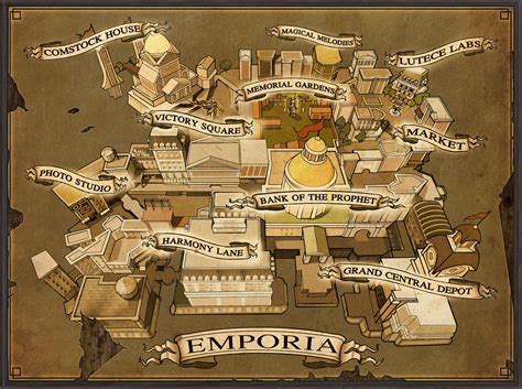 Image Emporia Map Png Bioshock Wiki Fandom Powered By Wikia