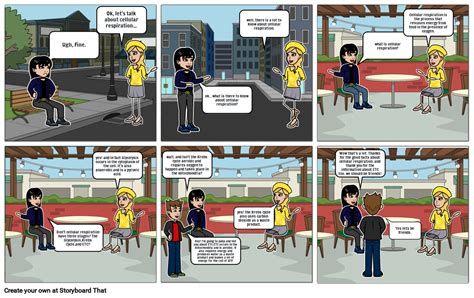 Cellular Respiration Storyboard By Kennabrooxy1