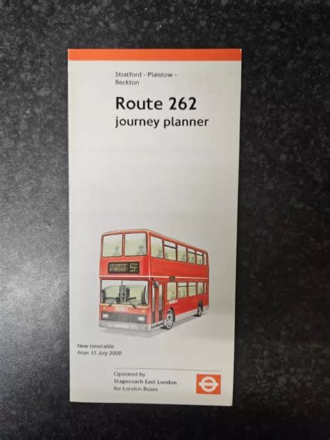 London Transport Timetable Bus Leaflet East London 2000 Azx1 39 £3 50