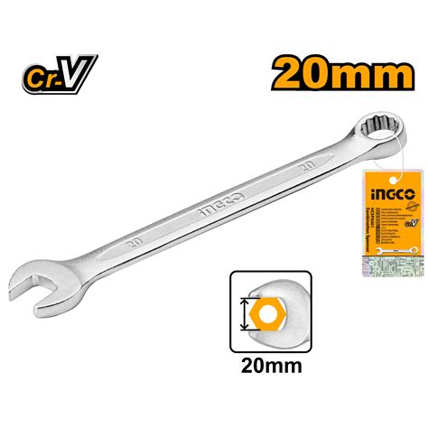 Ingco Industrial 20mm Combination Spanner Qds Direct
