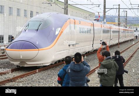 New Trains Of Yamagata Shinkansen Bullet Train Of The E8 Series Are