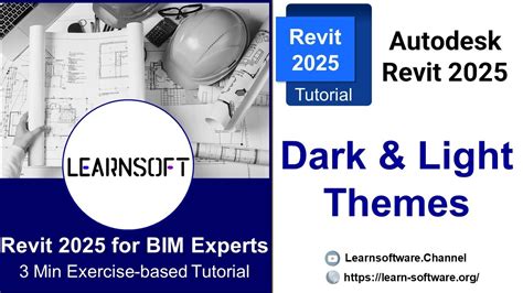 Revit 2025 For Bim Experts Dark Theme And Light Theme In Interface
