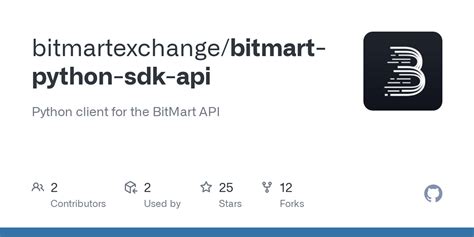 GitHub Bitmartexchange Bitmart Python Sdk Api Python Client For The